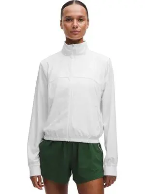 Lululemon Court Rival Tennis Track Jacket - White/white