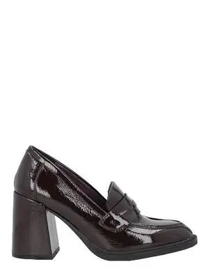APEPAZZA Loafers In Leather - Red