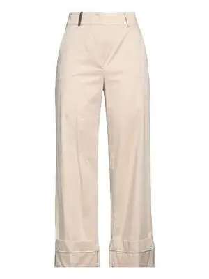Peserico Wide-leg Pants - Beige
