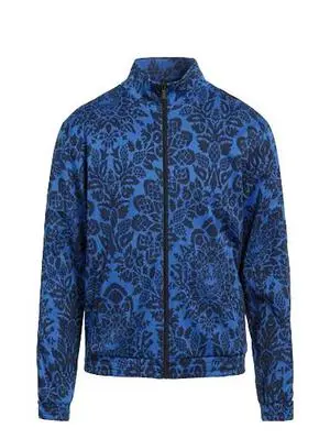 Just Cavalli Sweatshirt Bright Size Polyester, Polyamide, Cotton - Blue