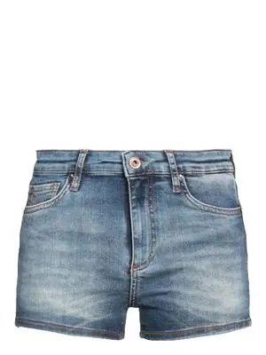 Armani Exchange Denim Hot Pants - Blue