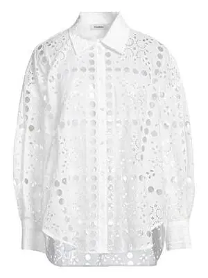 Sandro Lace Detailed Shirt - White