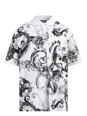 Versace Polo Shirt Size Cotton - White