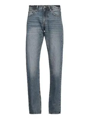 Armani Exchange Straight-leg Jeans In Organic Cotton - Blue