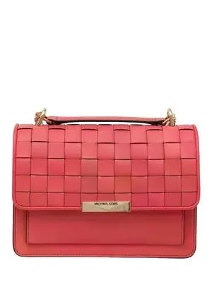 Michael Kors Interwoven Shoulder Bag - Red