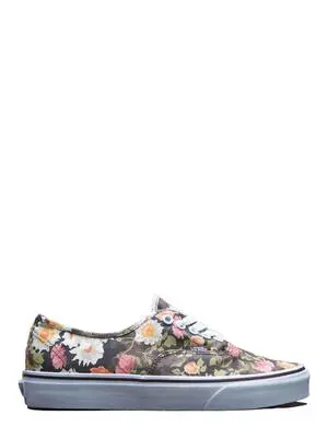 VANS Authentic Floral Sneakers - Black/flower