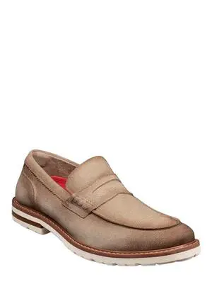 STACY ADAMS Hopkins Penny Loafer - Sand Suede