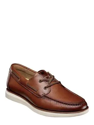 Florsheim Tropics Boat Shoe - Cognac
