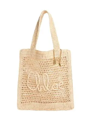 Chloé Raffia Tote Bag - Hot Sand