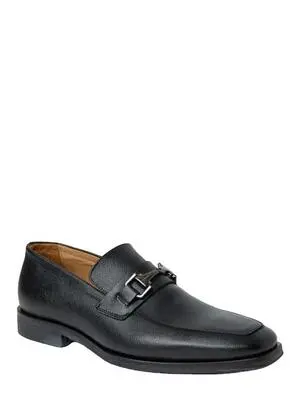Bruno Magli Raging Bit Loafer - Black Saffiano
