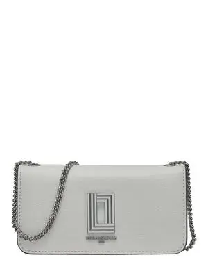 Karl Lagerfeld Paris Kosette Shoulder Bag - Winter White/silver