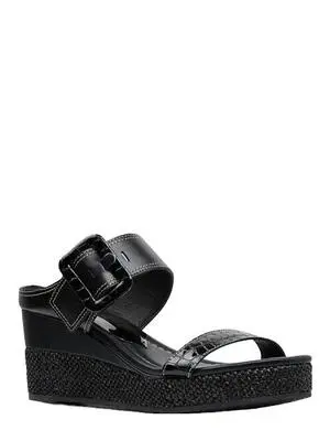 DONALD PLINER Donald Pliner Gizelle Platform Wedge Sandal Black