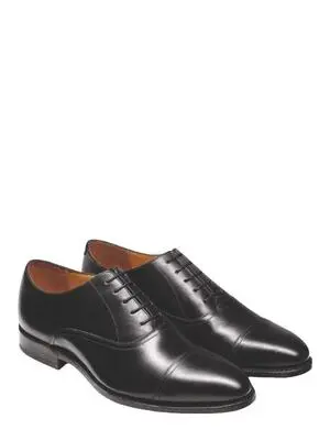 CHARLES TYRWHITT Leather Oxford Shoes - Black