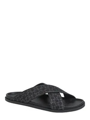 GIVENCHY Givenchy Monogram Cross Strap Slide Sandal
