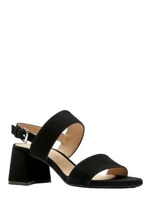 La Canadienne La Canadienne Flemming Sandal Black Suede