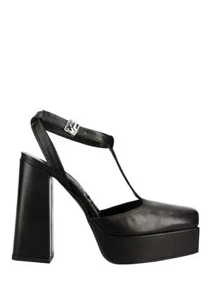 Karl Lagerfeld 120mm Leather Pumps - Black
