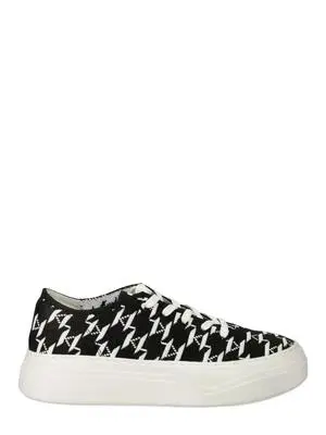 Karl Lagerfeld Logo-print Sneakers - Black