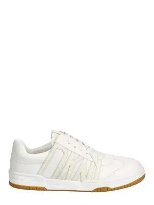 Dkny Logo-patch Sneakers - White