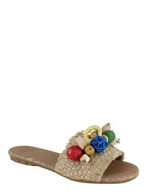 NATIONAL COMFORT Pamplona Slide Sandal - Multi Fabric