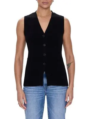 PISTOLA Audra Knit Sweater Vest - Noir