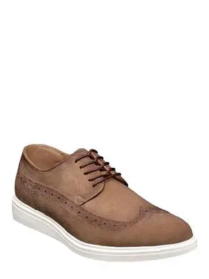 STACY ADAMS Trudell Wingtip Oxford - Sand