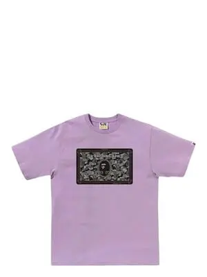 A BATHING APE Card Tee Shirt - Purple/black