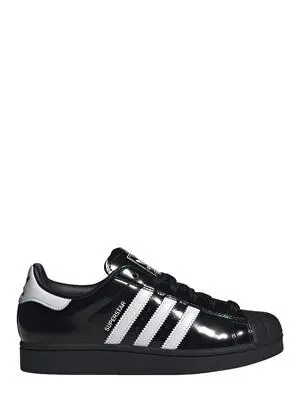 Adidas Superstar Ii Patent Leather Sneakers - Core Black/cloud White