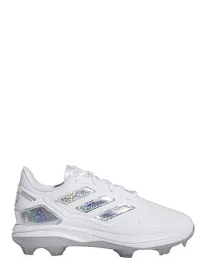 Adidas Adizero Purehustle 3 Sis Bates Team - Cloud White/silver Metallic/team Solar Yellow 2