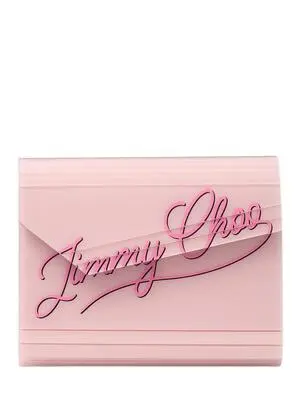 JIMMY CHOO Candy Clutch - Pink Mix