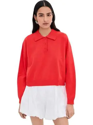 LE BOP Zadie Pullover - Flame