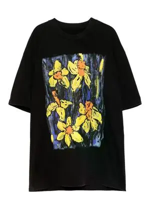 JNBY Graphic-print T-shirt - Black