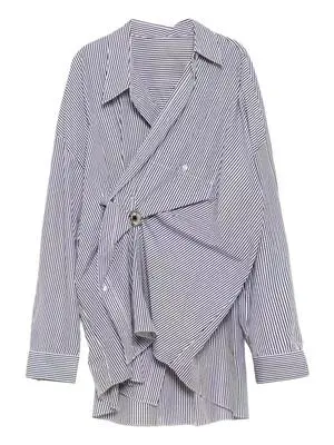 JNBY Gathered Oversize Shirt - Black