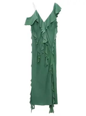Dorothee Schumacher Silk Dress - Green