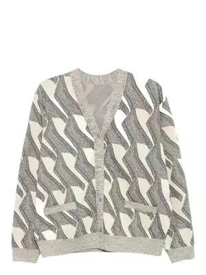 JNBY Patterned Cardigan - Grey
