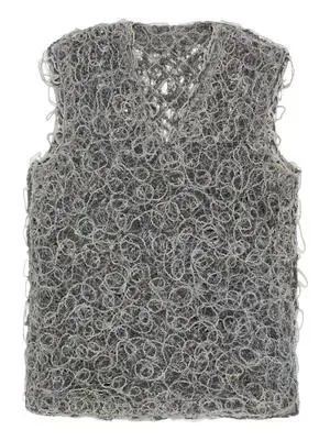 JNBY V-neck Vest - Grey