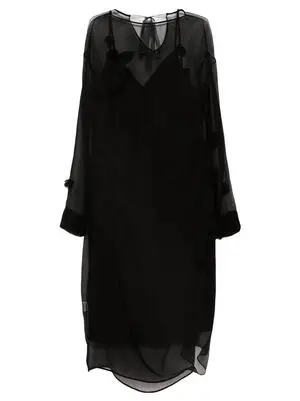 JNBY Rounded Collar Dress - Black