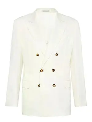 Brunello Cucinelli Double-breasted Blazer - Neutrals