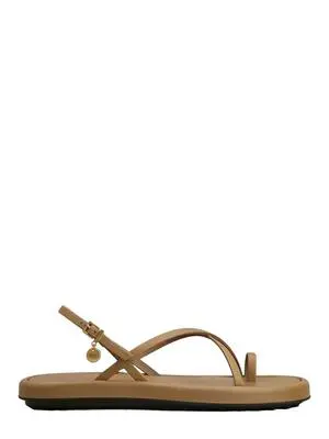 TOD'S Leather Sandals - Brown