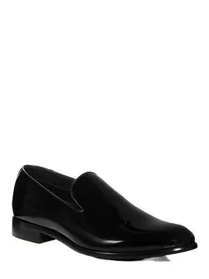 Bloomingdale'S Formal Patent Leather Slip-on Dress Shoes Exclusive - Black Pate