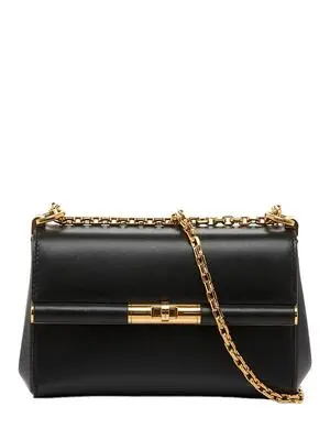 Dolce & Gabbana Small Leather Shoulder Bag - Black