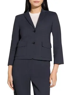 Theory Shrunken Fit Blazer - Concord