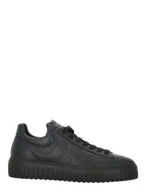 Hogan Leather Sneakers Black