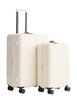 VERA BRADLEY Nested 2-piece Luggage Set - White