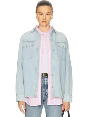 AGOLDE Rina Slim Shirt - Extract
