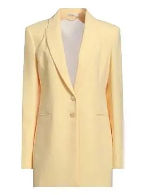 Patrizia Pepe Single-breasted Blazer - Yellow