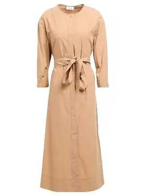 OTTOD'AME OTTOD'AME Midi Shirt Dress Beige