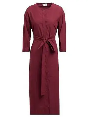 OTTOD'AME OTTOD'AME Midi Shirt Dress Red