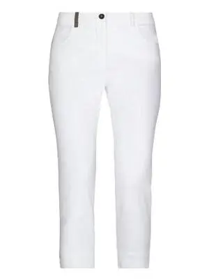Peserico Cropped Skinny Pants - White
