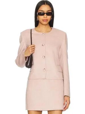LAMARQUE Alessia Jacket - Heather Pink