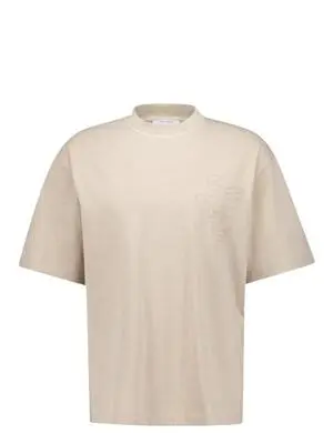 Off-White Outline Arrow Skate T-shirt - Beige